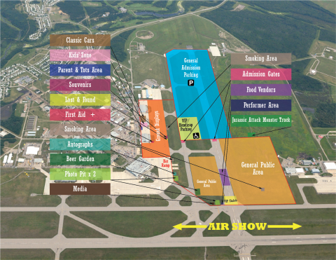 Maps - Cold Lake Air Show